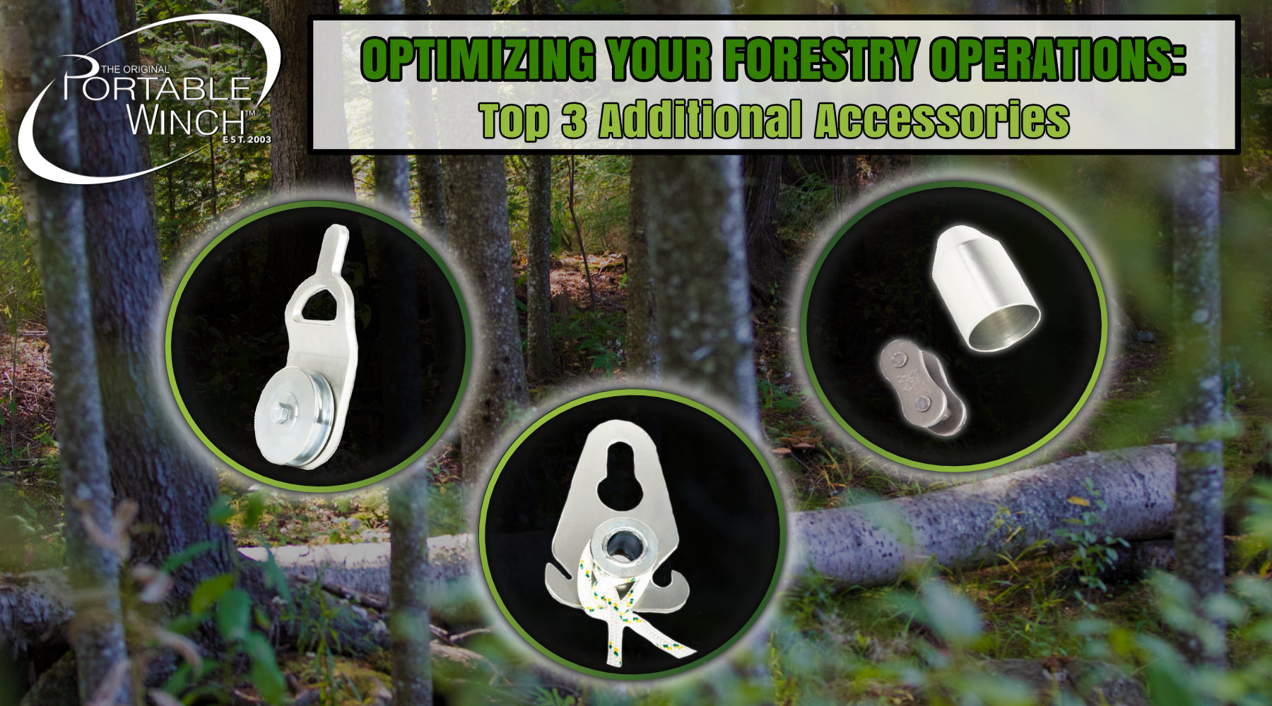 Optimizing Your Forestry Operations – Portable Winch AT